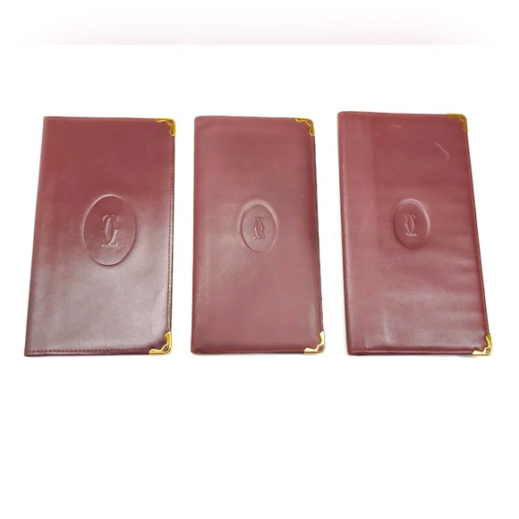 Cartier | Bags | Cartier Authentic Set Of 3 Vintage 991 2 Wallets 1 ...